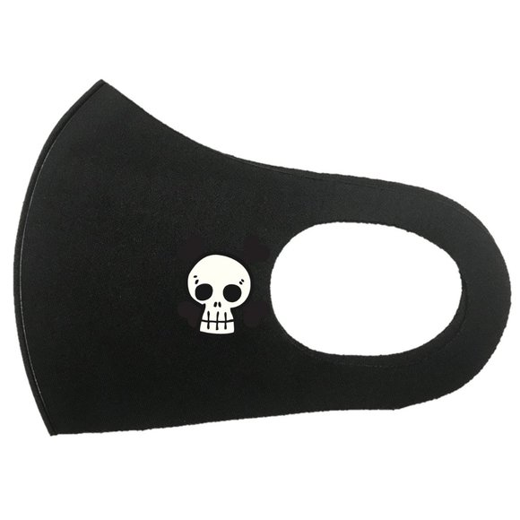 Handmade | Accessories | Halloween Skull Skeleton Spooky Face Mask ...